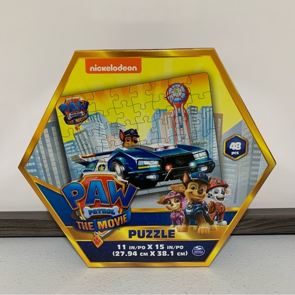 Spin Master | Toys | Paw Patrol The Movie Chase 48piece Puzzlenib ...